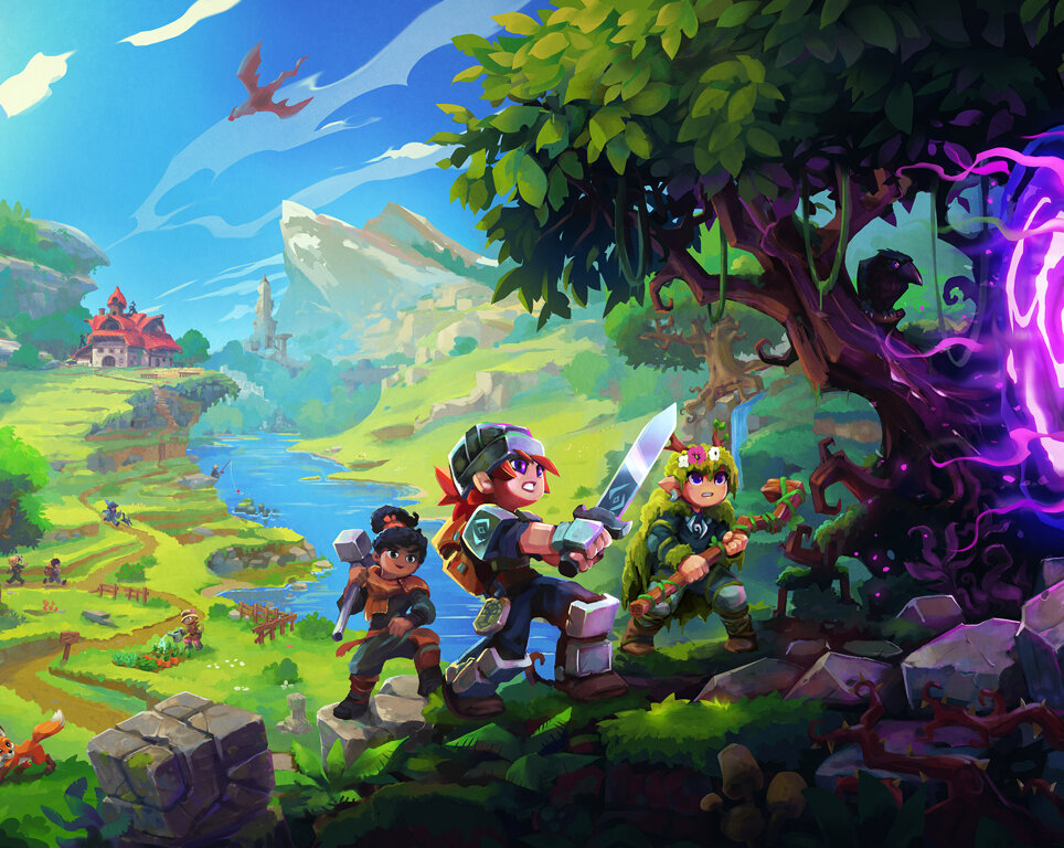 Game Hytale created by Minecraft developers, presented to the public ...